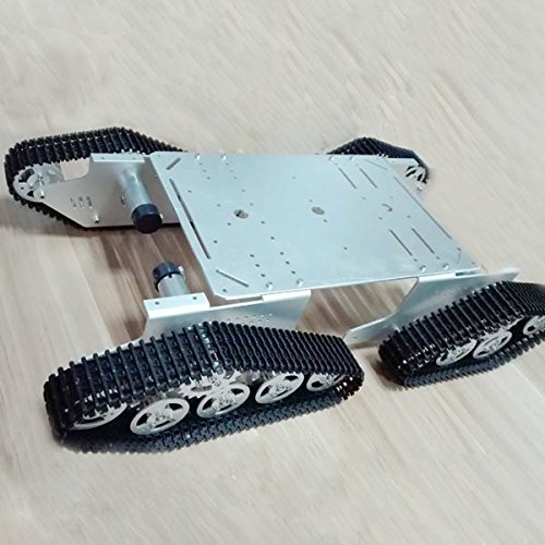 DIY-T900-4-WD-metal-Wall-E-Silver-Tank-Track-Caterpillar-Chassis-Smart ...
