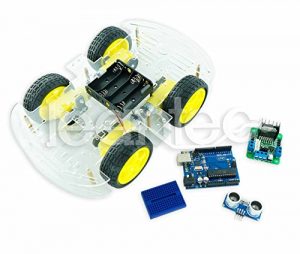 Kit-robot-Arduino-de-4-ruedas-con-sensor-ultrasonido-HC-SR04-Chasis-4WD-Arduino-incluido-Robot ...